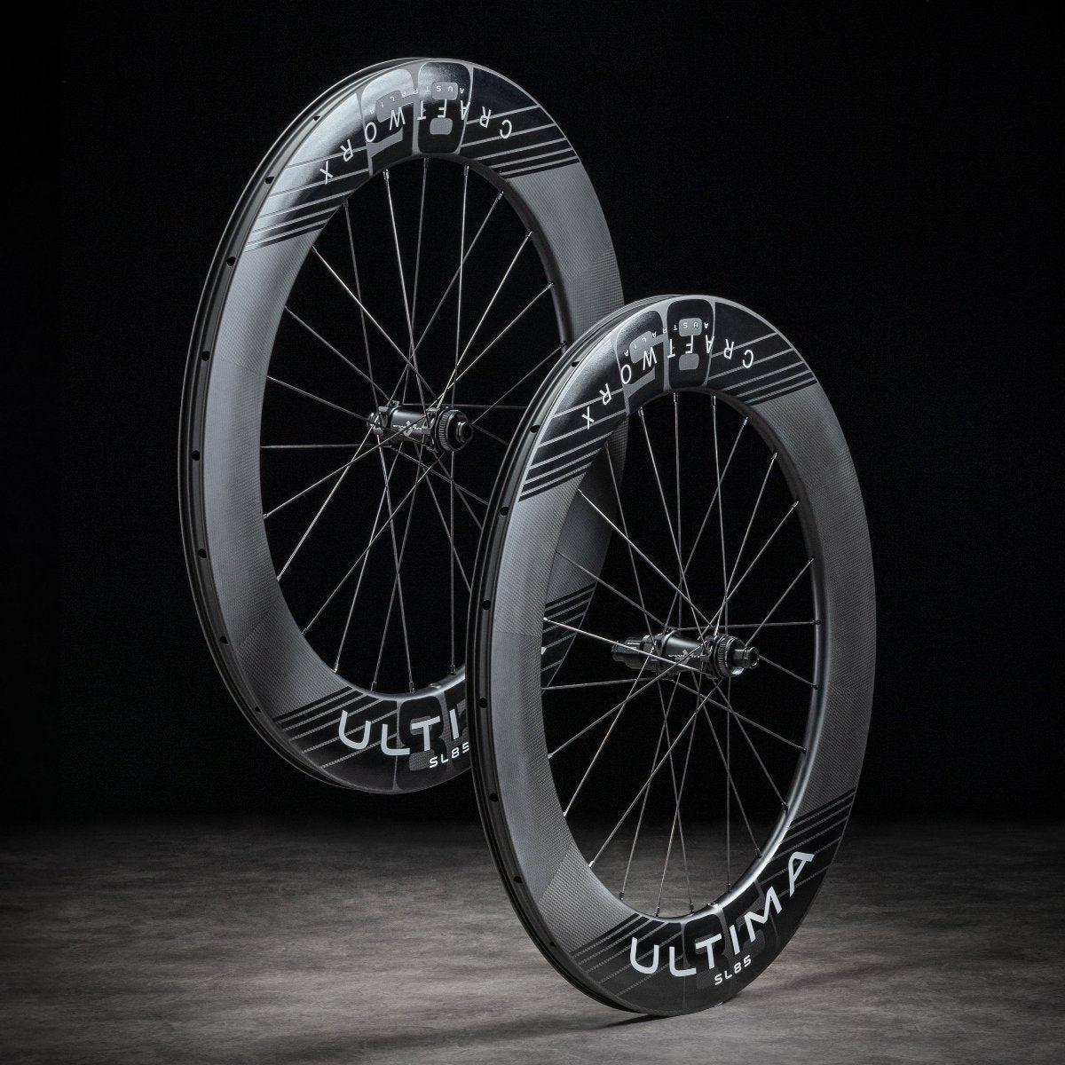 Craftworx Ultra-Lite Carbon Road Disc Wheels Performance Quality Value ...